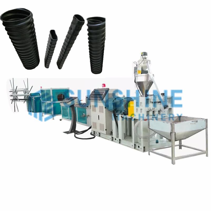 Reinforced Spiral Pipe Extrusion Line - Sunshineextruder